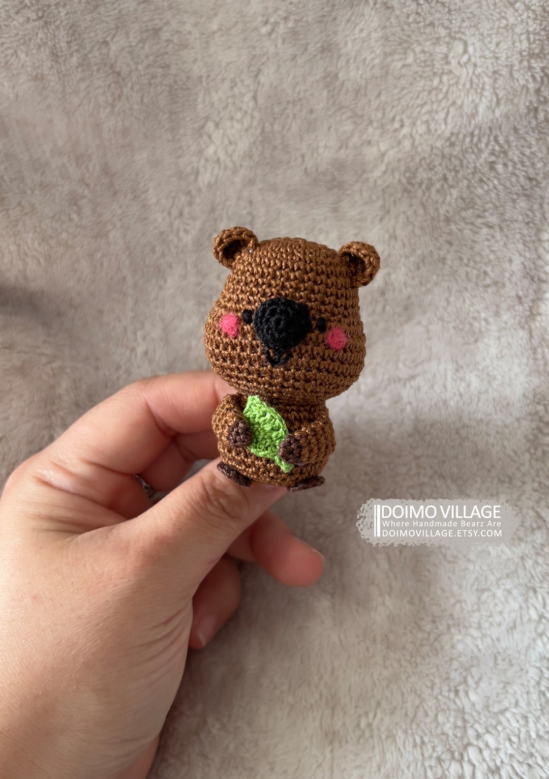 Amigurumi the Happiest Animal on Earth Quokka *made2order* Amigurumi ...