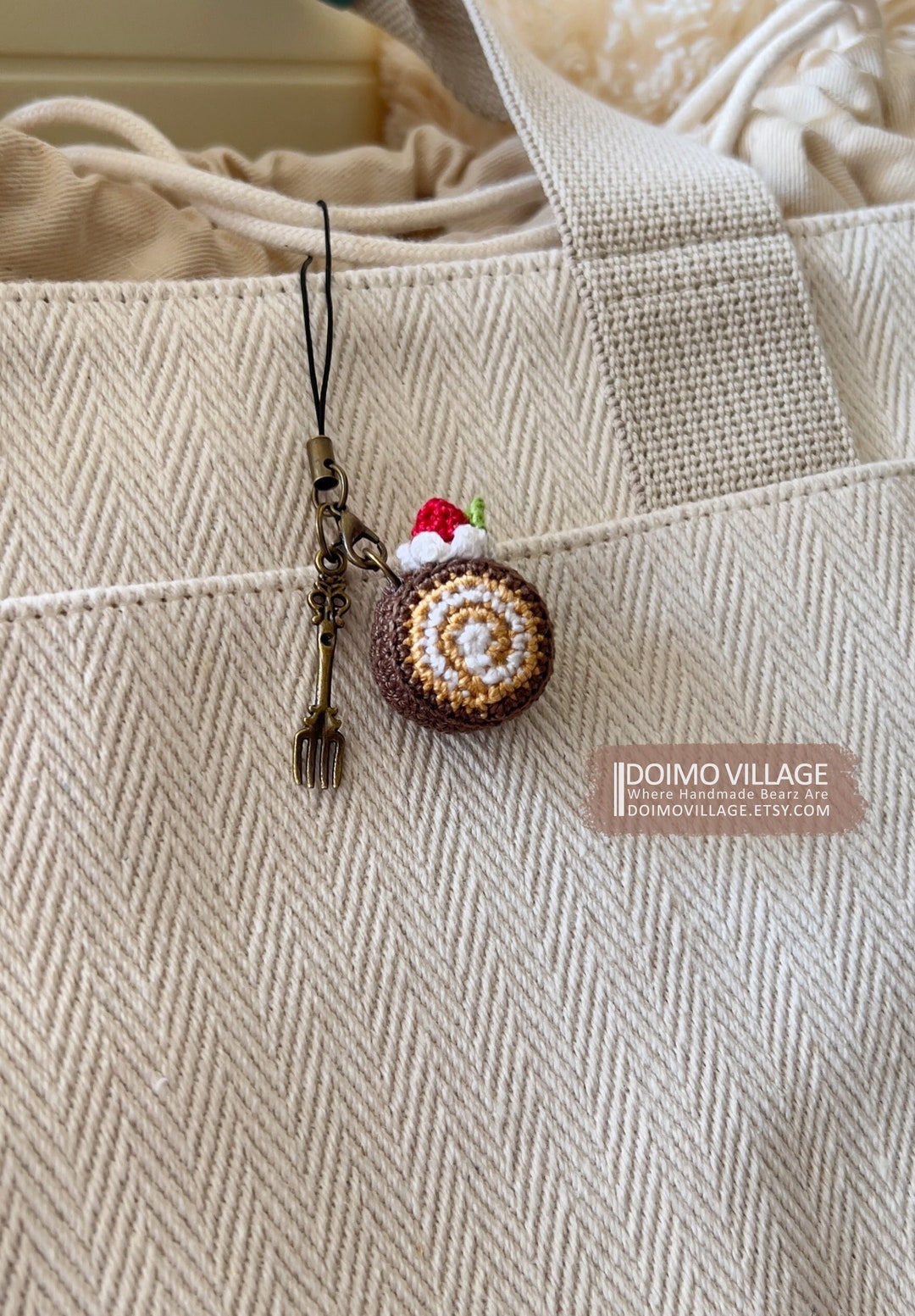 Amigurumi 1 Inch Mini Sweet Chocolate Swiss Roll Cake! *made2order* - Etsy