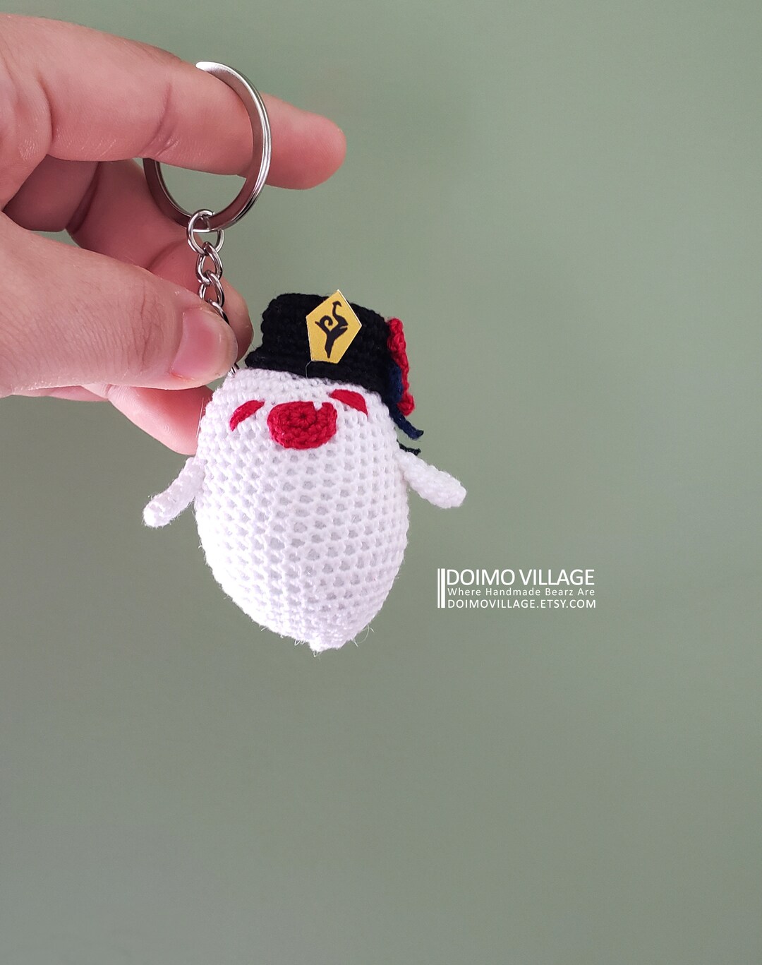 Amigurumi - GENSHIN Hu Tao Ghost Keyring *made2order* - Etsy