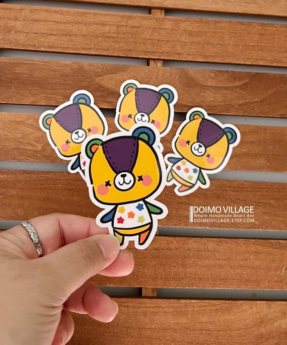 Sticker ACNH Cute Stitches Vinyl Sticker x1 | Etsy