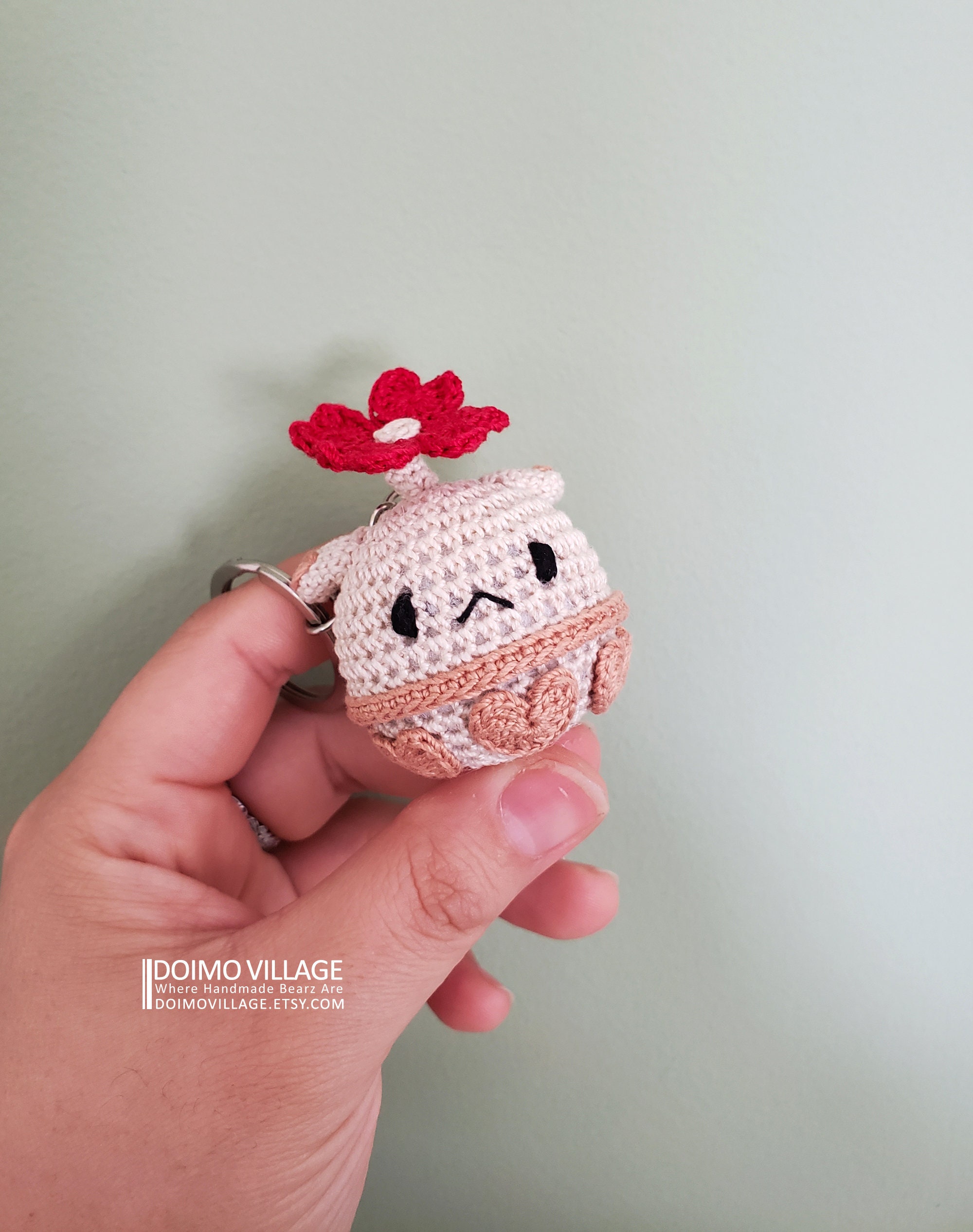 Toys Genshin Impact Handmade Amigurumi Crochet Klee Dodoco Keychain ...