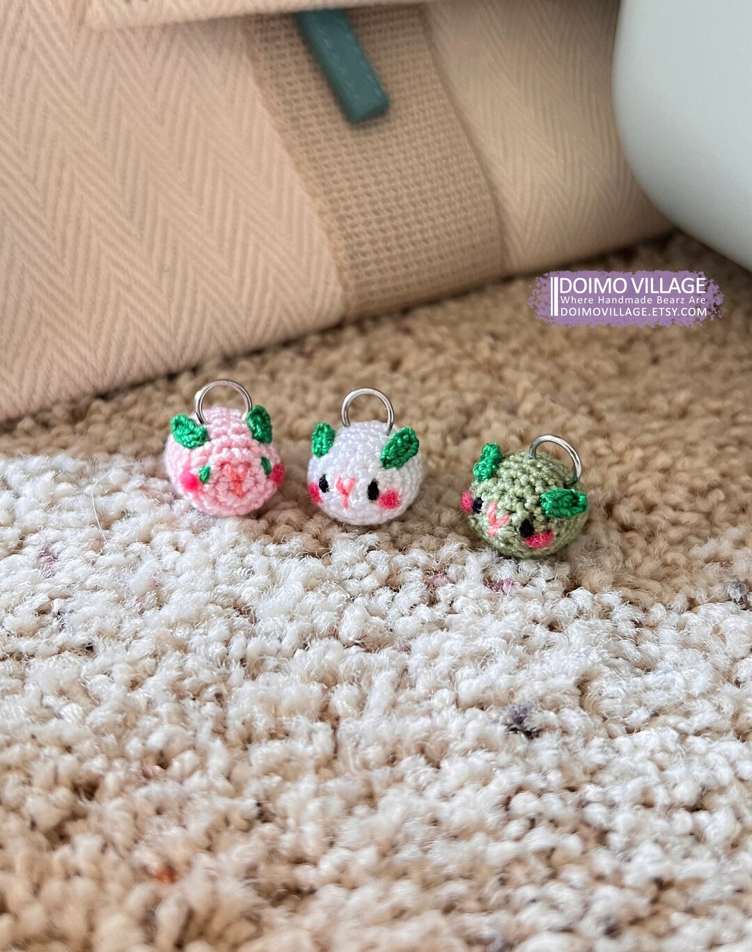 Amigurumi - Tiny Dango Bunnies! *made2order* - Etsy
