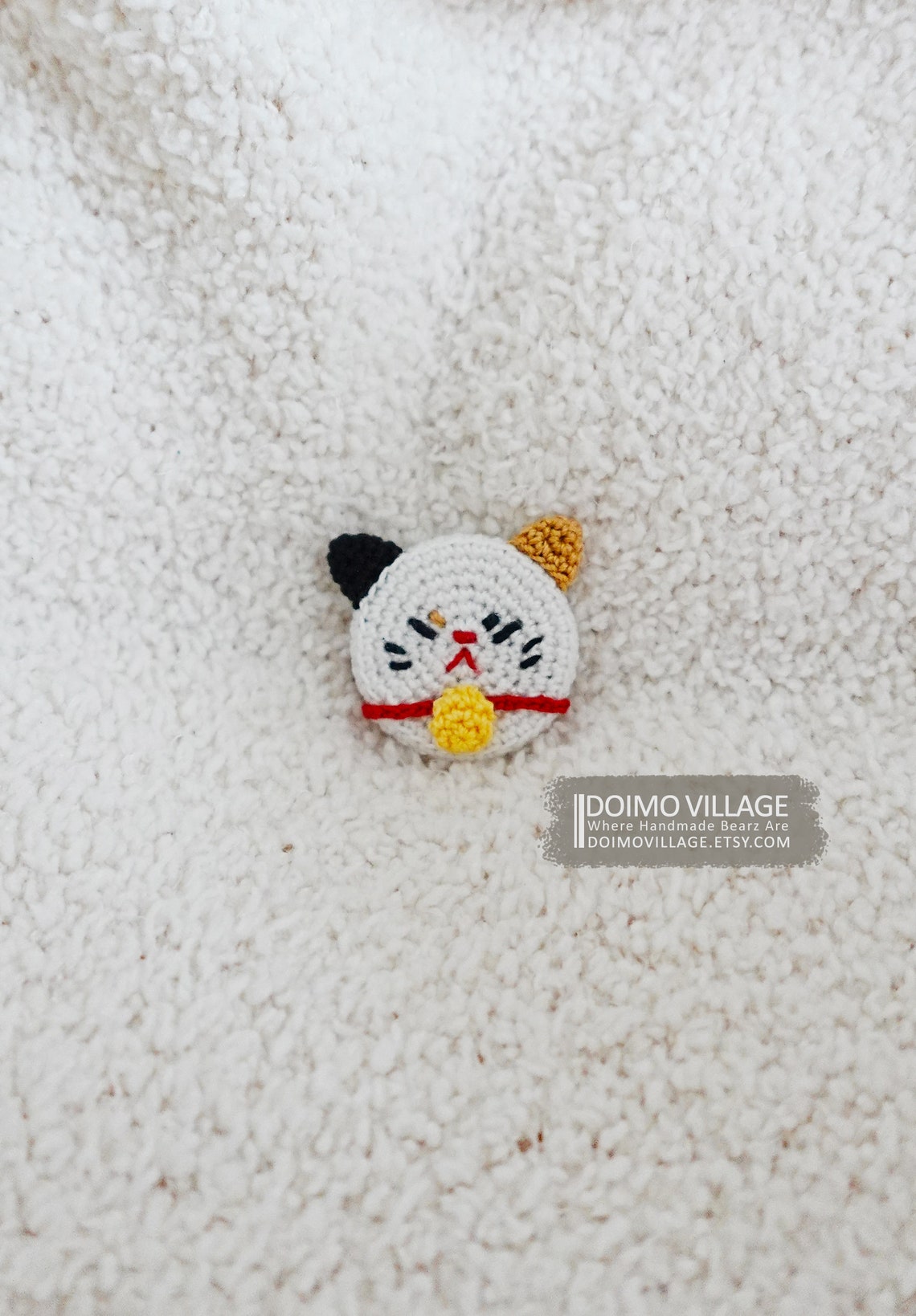 Crochet Magnets: Lucky Calico Cat *made2order* Amigurumi, Crochet ...
