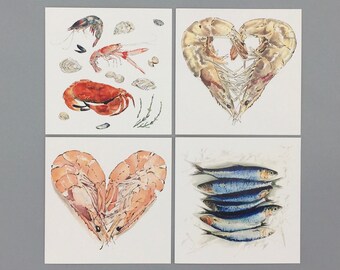 Prawn Birthday Card | Etsy