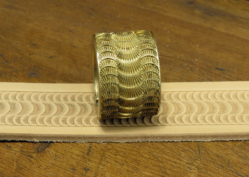 Solid Brass Pattern Roller for Leather Belt Embossing Machine | Etsy