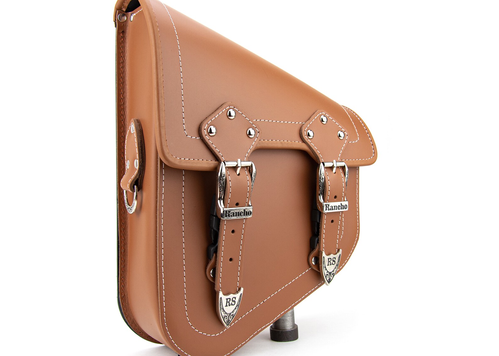 Tan Motorcycle Left Side Swingarm Bag Waterproof Genuine | Etsy