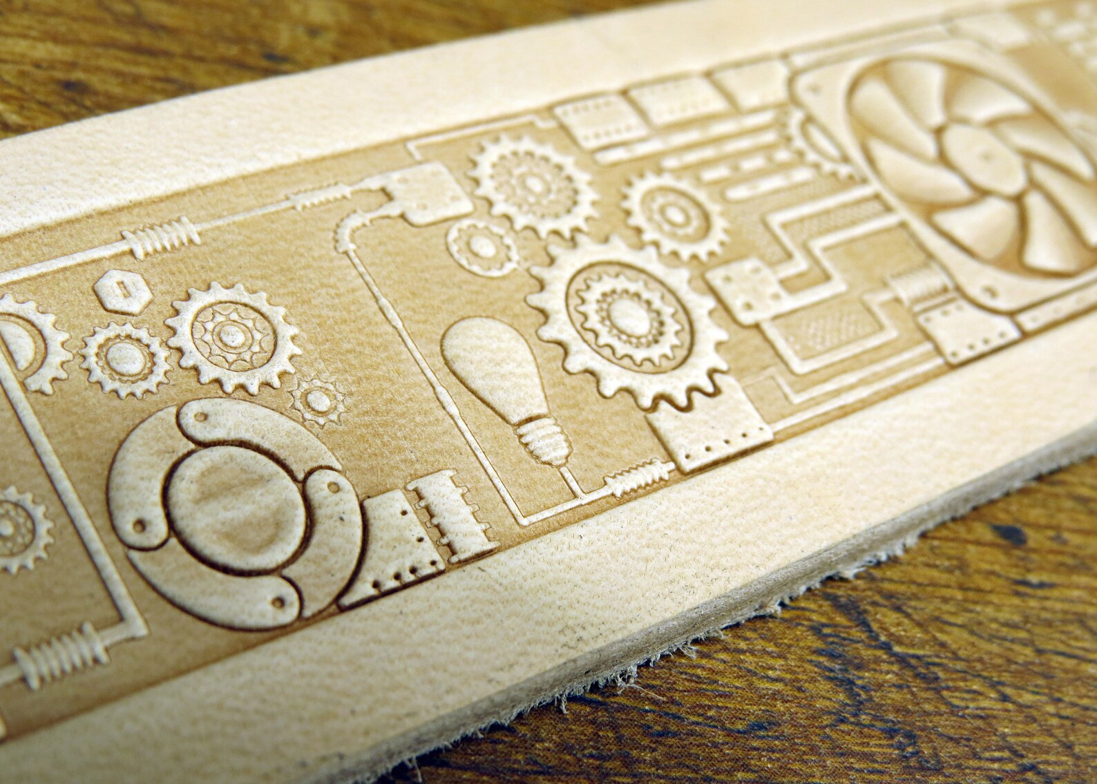 Solid Brass Leather Embossing Roller: Belt Pattern Wheel (26mm) - Etsy