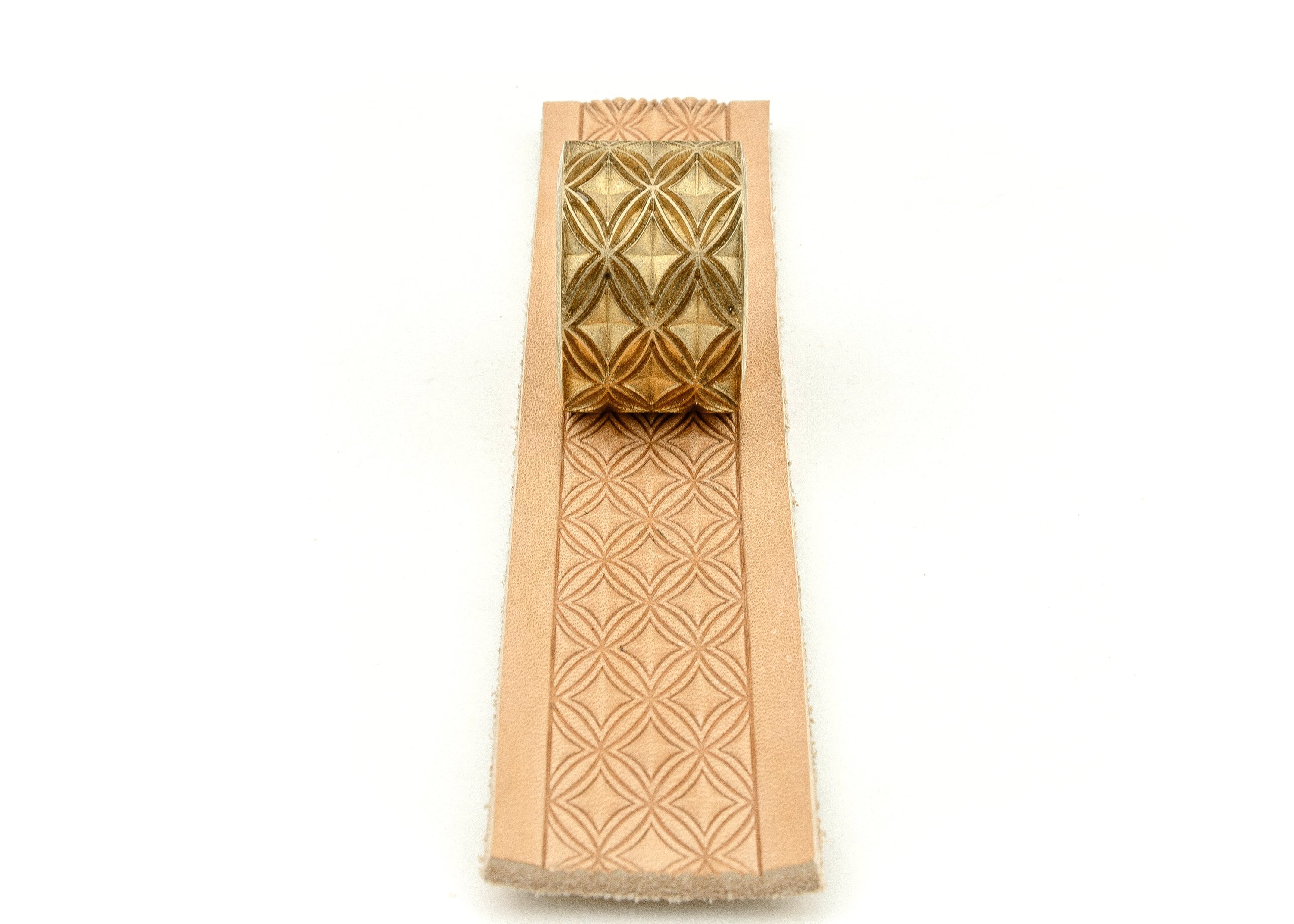 Solid Brass Pattern Roller: Leather Embossing Machine Part - Etsy