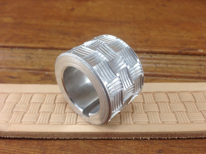 Solid Brass Pattern Roller for Leather Belt Embossing Machine | Etsy