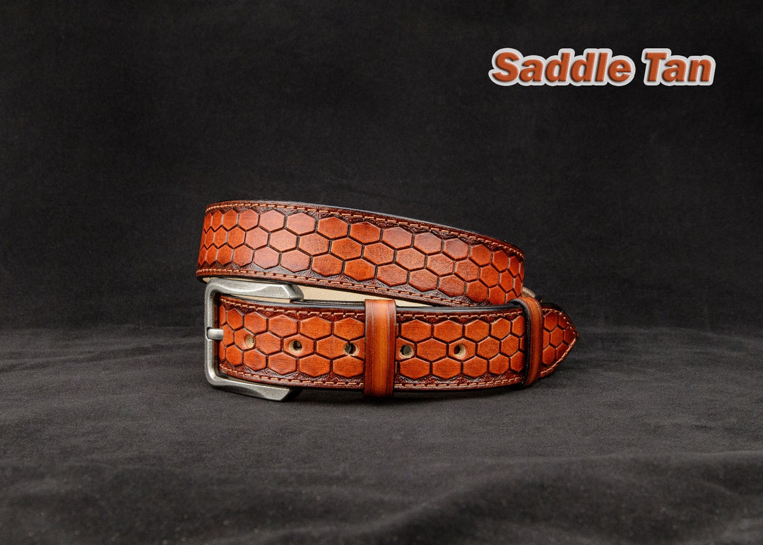 Personalized Tooled Leather Belt Western Belt, Mens Western Belt ...