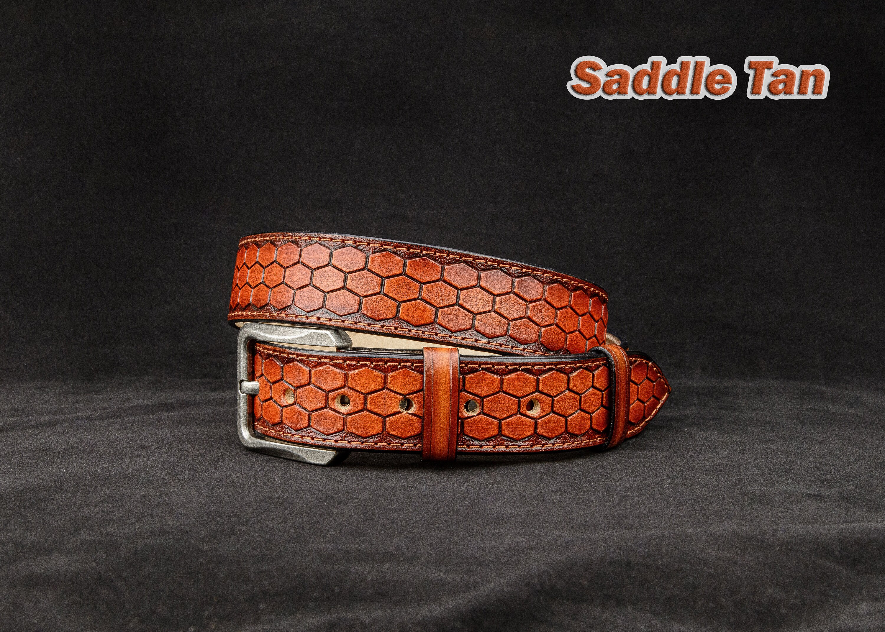 Personalized Tooled Leather Belt Western belt mens western | Etsy