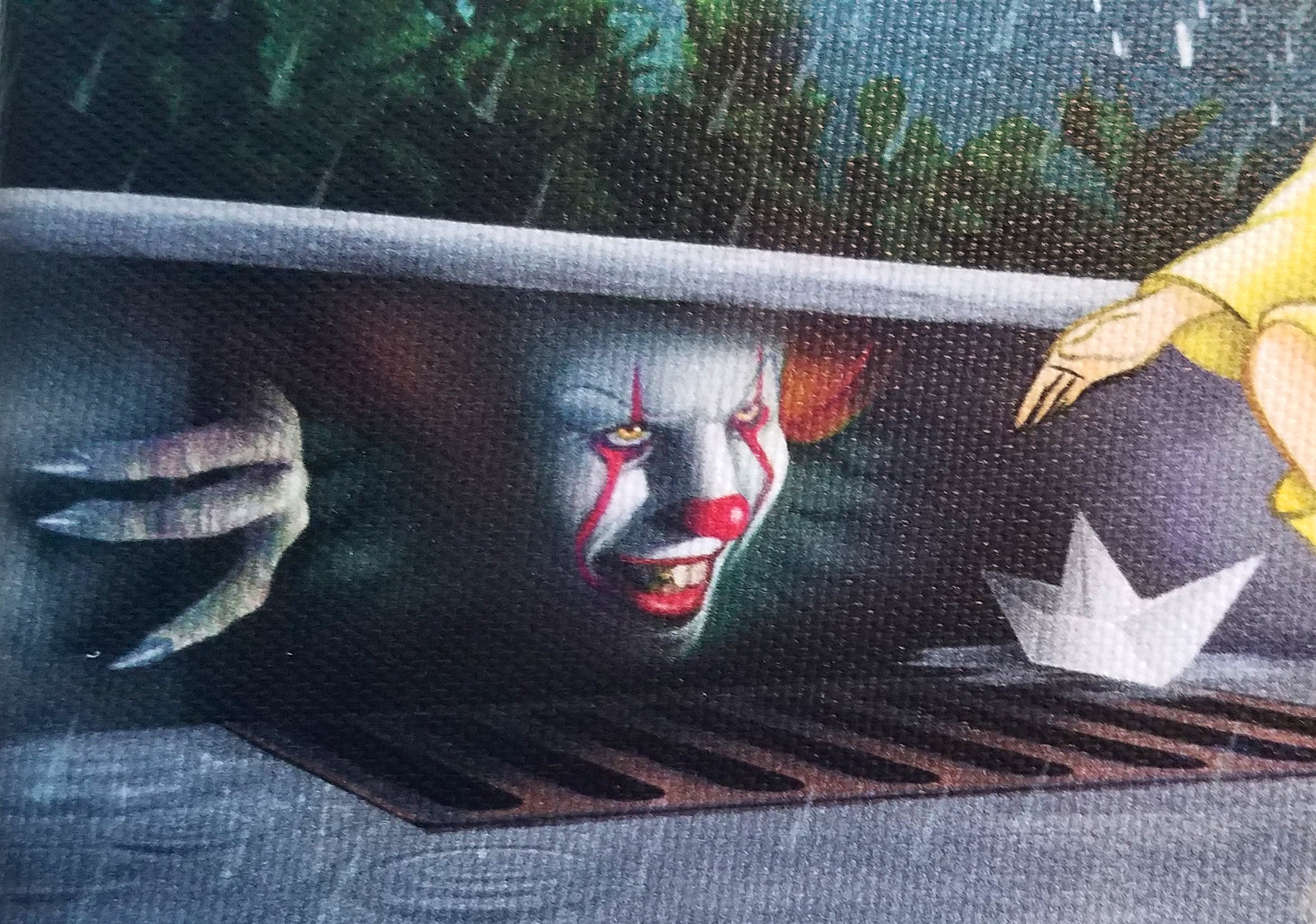 Winnie the Pooh disney Pennywise It Stephen King horror | Etsy