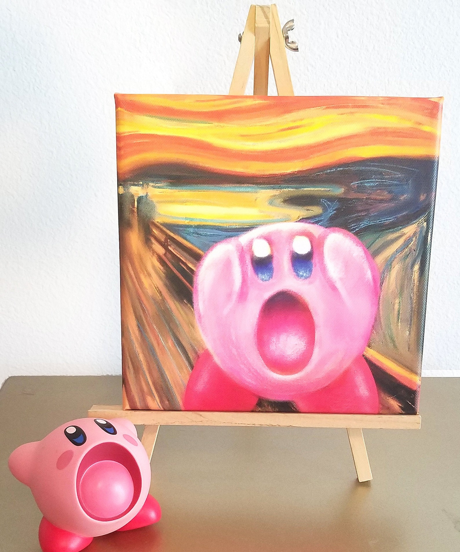 Kirby Nintendo Canvas Print | Etsy