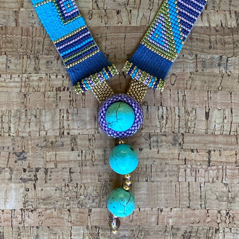 Loom Beaded Necklace - Etsy