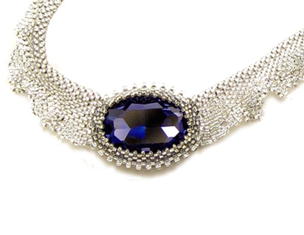 Ruffle Necklace Bead Weaving Instant Download Pattern by Ann - Etsy