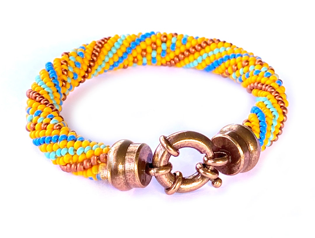 Nevada Bead Crochet Bracelet Kit - Etsy