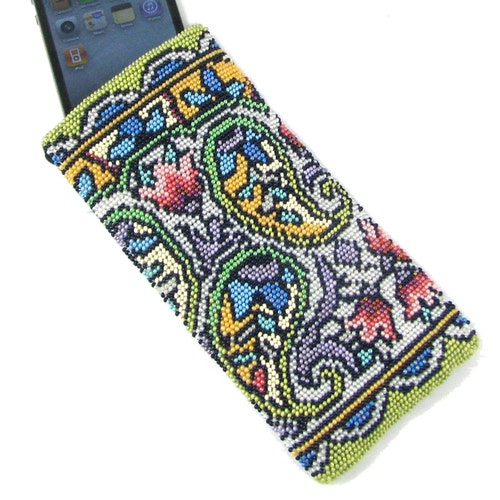 Victorian Floral Beaded Case Instant Download Pattern | Etsy