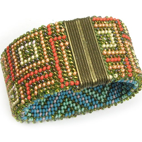 Double Bead Crochet Diamond Eye Digital Download PDF Pattern - Etsy