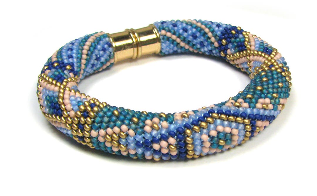 Double Bead Crochet Diamond Eye Digital Download PDF Pattern - Etsy