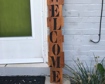 Wood welcome sign | Etsy