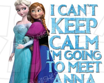 Keep Calm Frozen | Etsy