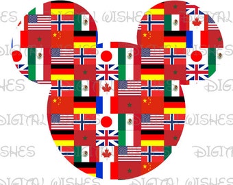 Epcot Mickey Mouse | Etsy