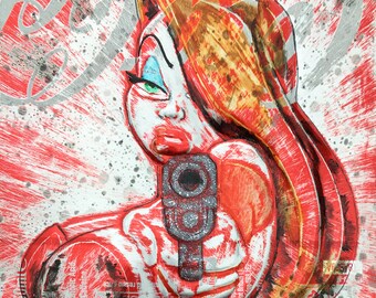 Jessica Rabbit Art Print - Etsy