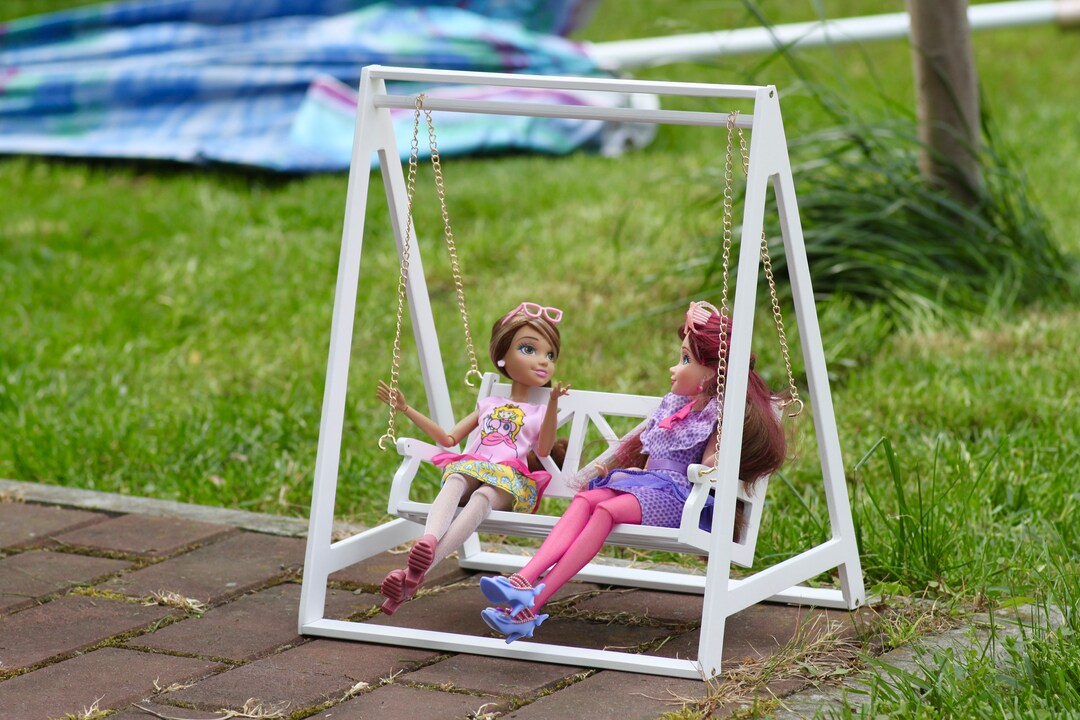 1/6 Scale Swing, 12inch Blythe Doll Swing, Doll Furniture for Garden ...