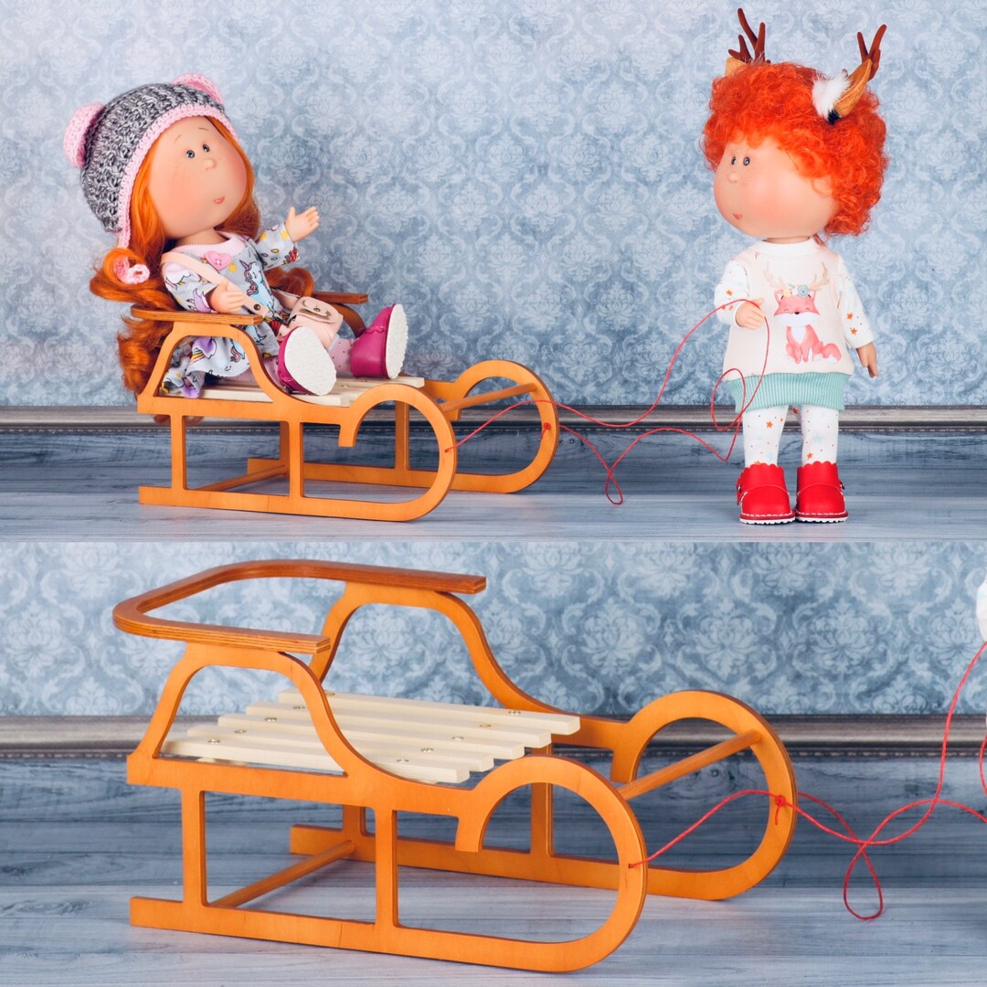 13-14 Inch Doll Sled - Etsy