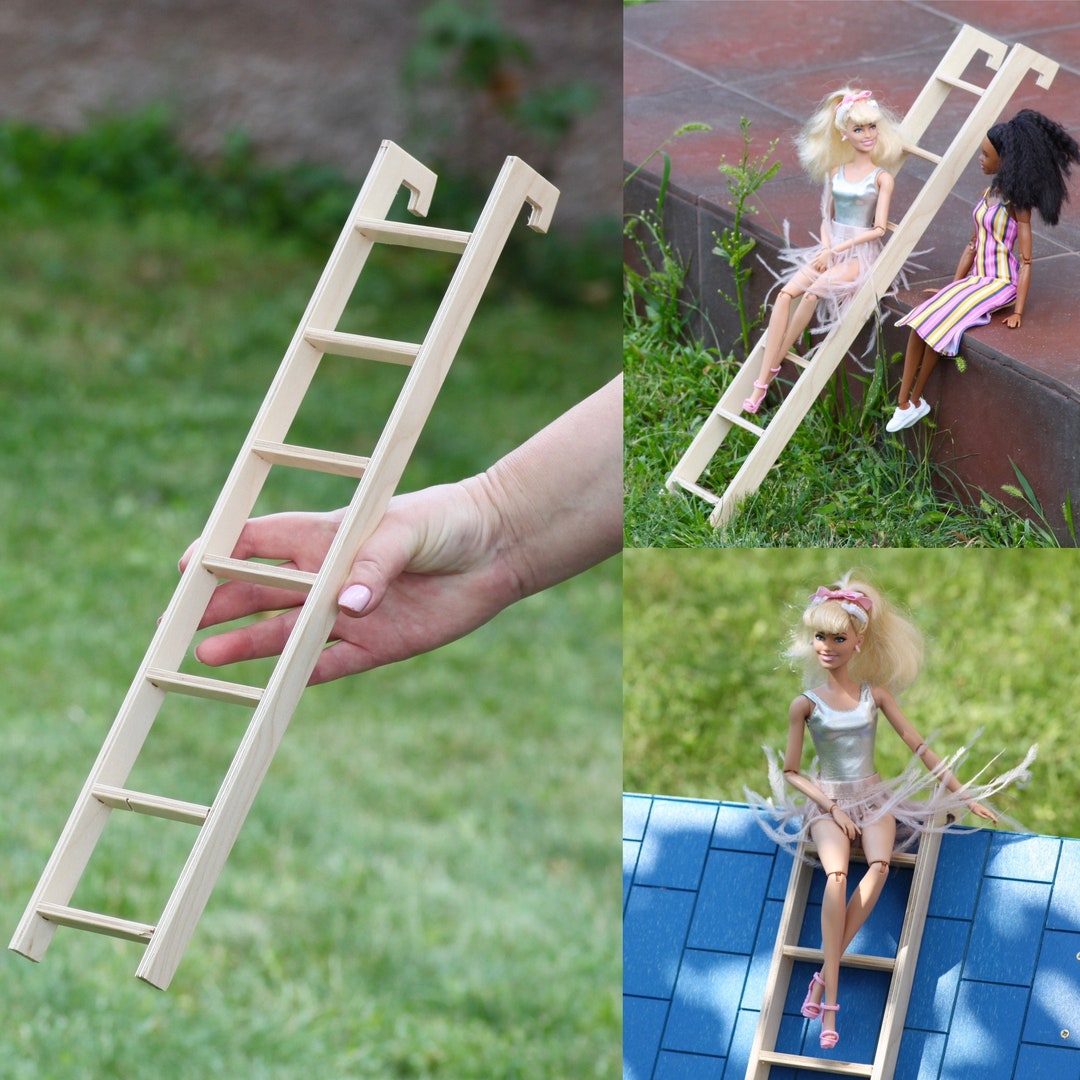1/6 Scale Ladder Miniature Dollhouse Ladder - Etsy