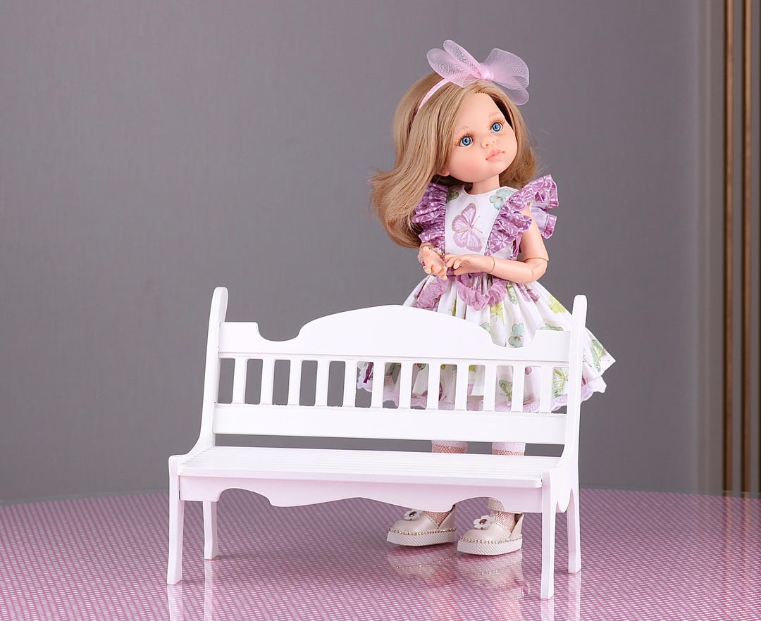 Wooden Bench for Paola Reina Doll, Furniture for Dolls - Etsy