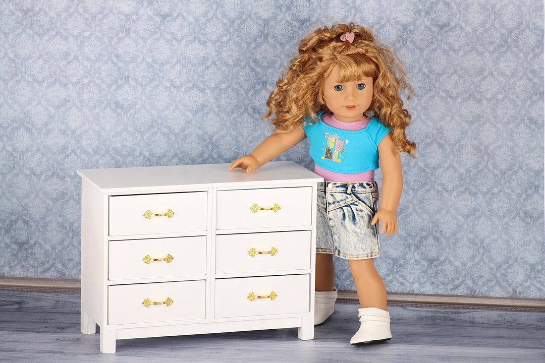 18 Inch Doll Dresser, Chest of Drawers for Dolls up to 21 Inch - Etsy