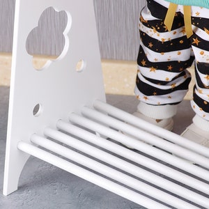 18 Inch Wardrobe Rack With Shoe Storage, Large Clothes Rack for 18 Inch ...