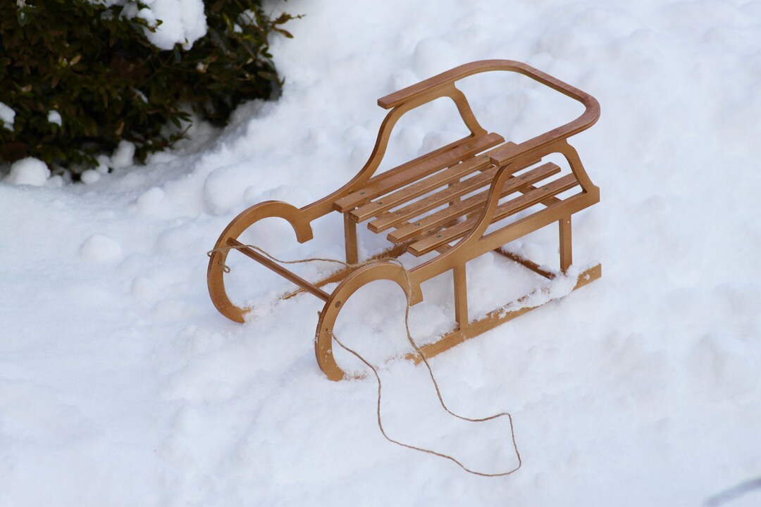 18 Inch Doll Sled Dollhouse Furniture - Etsy