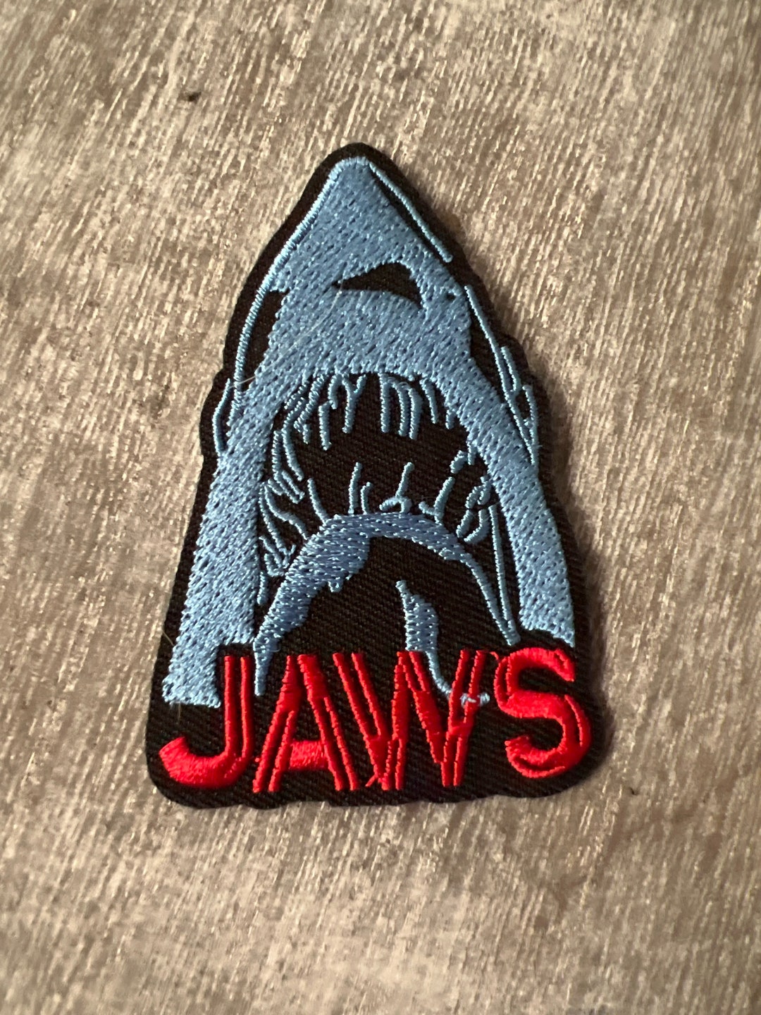 Jaws Iron on Patch - Etsy