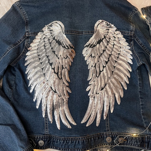Angel Jean Jacket - Etsy