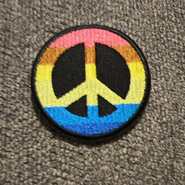 Peace Sign Patch - Etsy