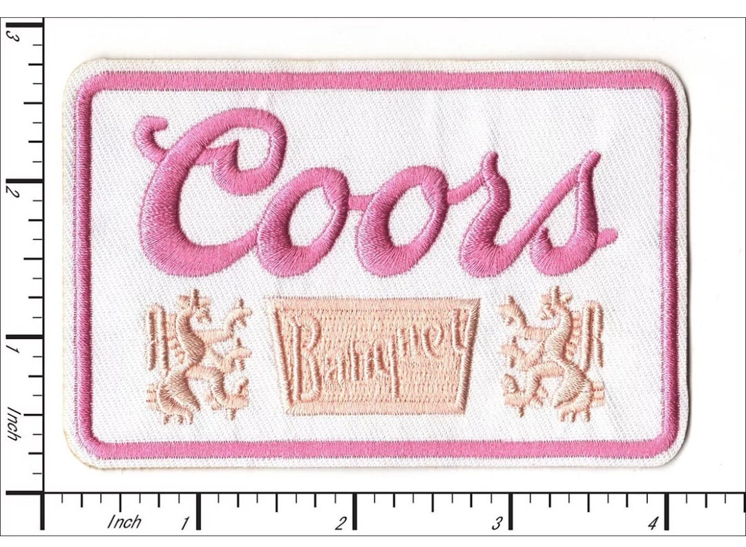 Coors Beer Embroidery Iron on Patch - Etsy