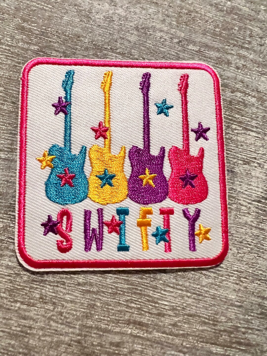 Swifty Embroidery Iron on Patch - Etsy