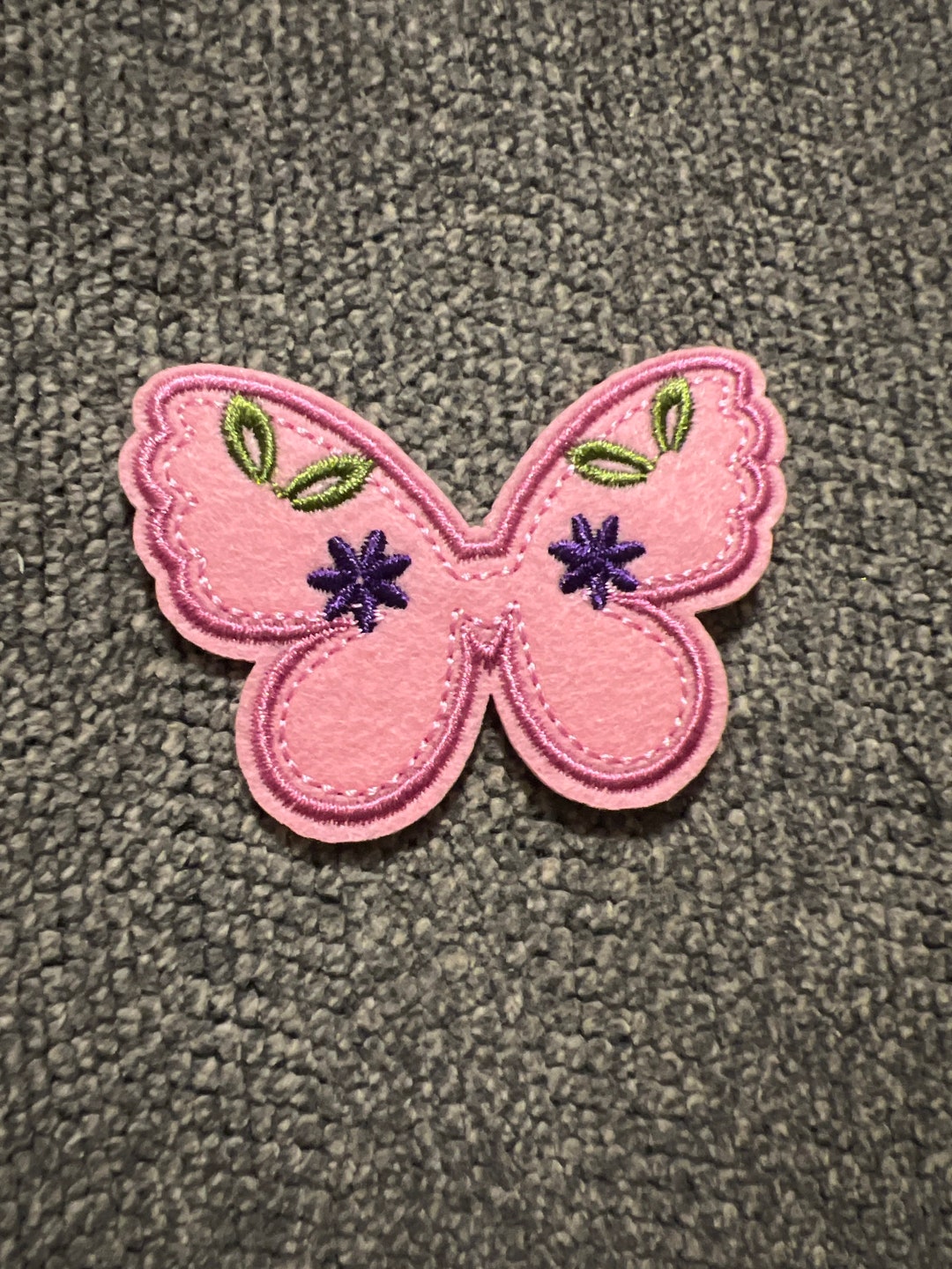 Butterfly Embroidery Iron on Patch - Etsy