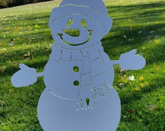 Metal snowman | Etsy