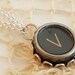 Typewriter Necklace Key V Silver Plated 18 Inch Chain - Etsy
