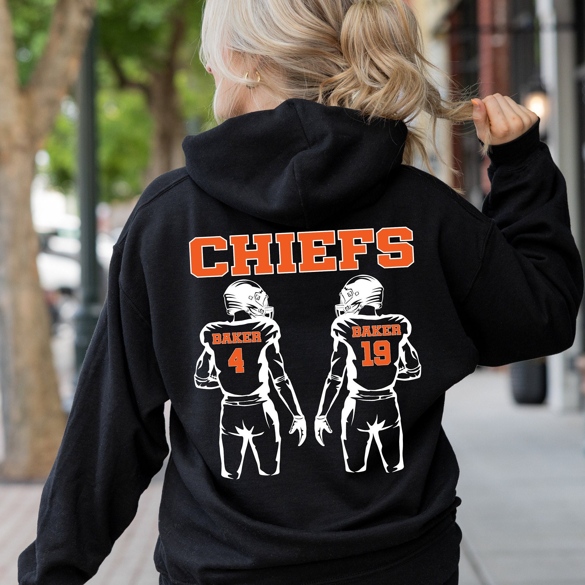 Football Hoodie Custom Football Sweatshirt Custom Football - Etsy