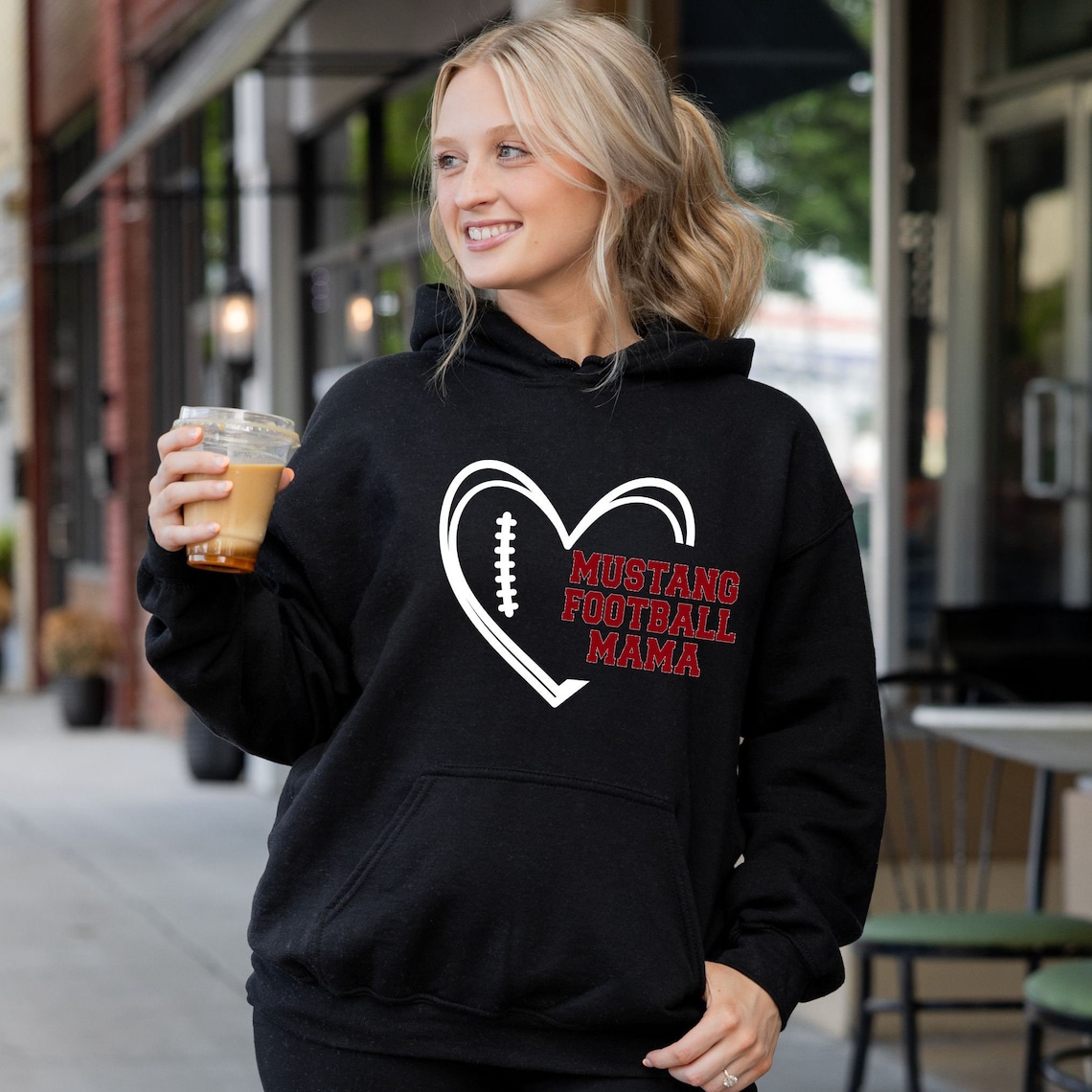 Football Hoodie Custom Football Sweatshirt Custom Football - Etsy