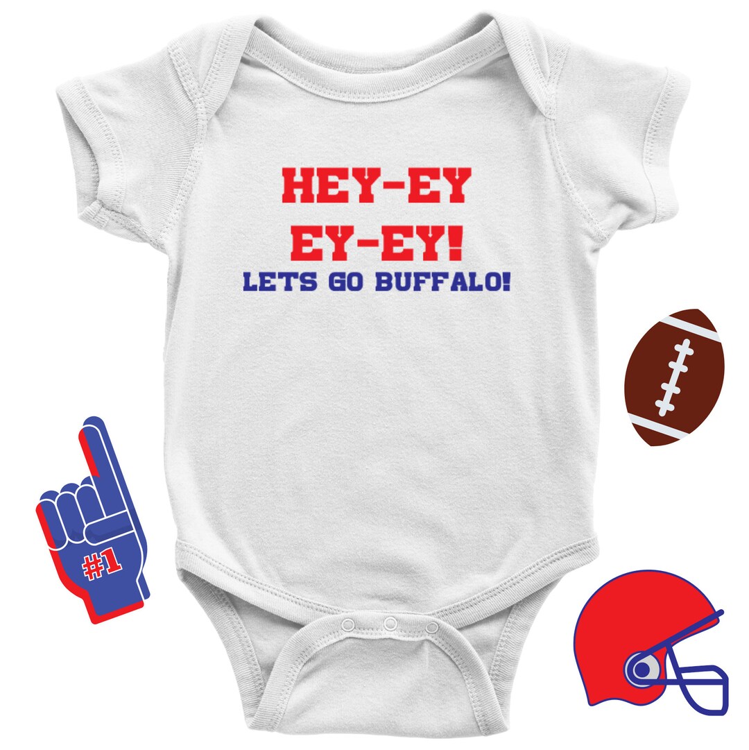 Hey-ey-ey-ey Lets Go Buffalo Bodysuit/shirt - Etsy
