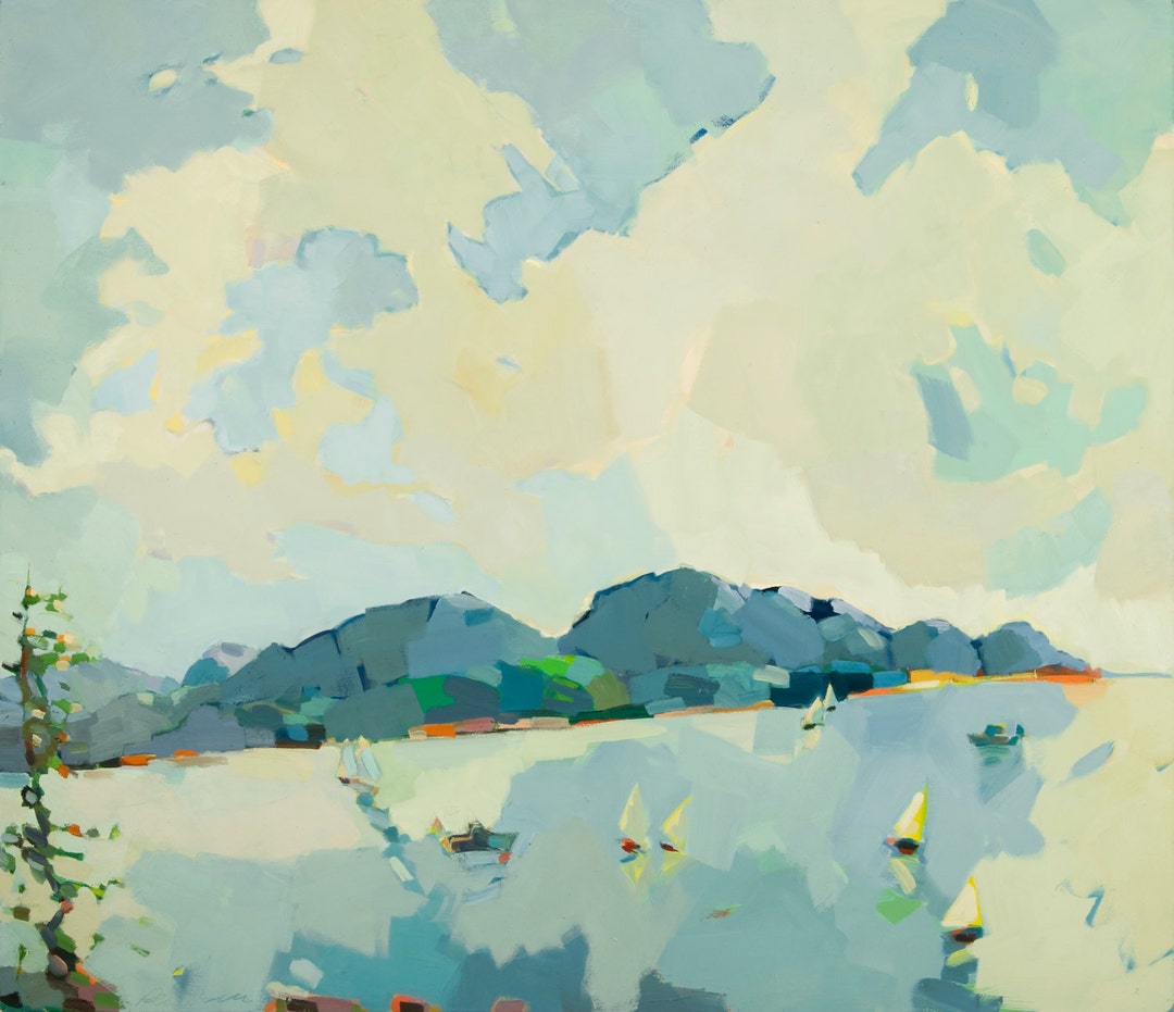 CLOSEOUT High Summer, Eastern Way , an 8 X 10" Limited Edition Giclee ...