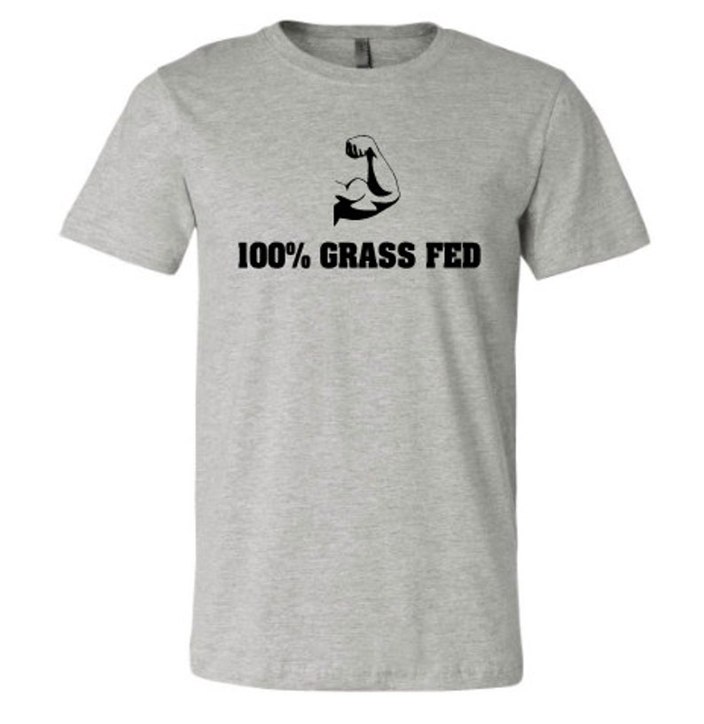 100% Grass Fed Men Hippie Crunchy Dad Shirt Fathers Day - Etsy