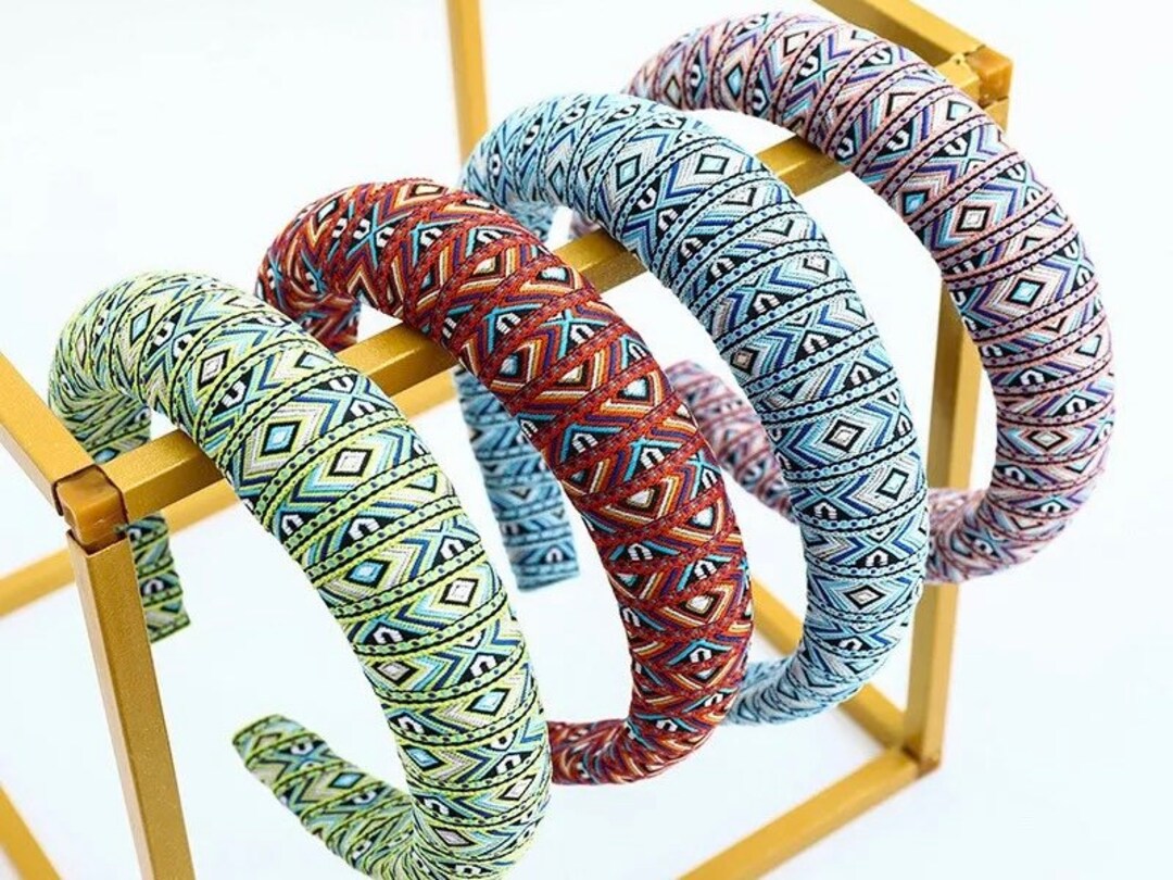 Headband, Ethnic Wind Baroque Headband Fabric Headband - Etsy