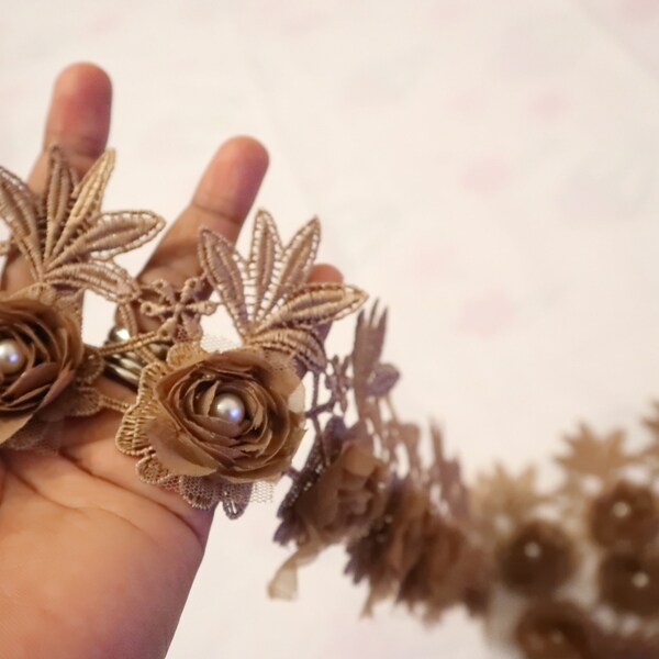 3d Lace Fabric - Etsy UK