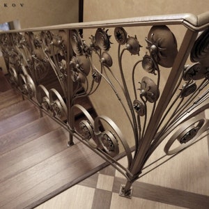 Custom Forged Iron / Metal Railings, Stairs, Fences, Balcony, Home ...